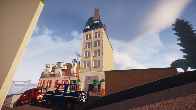 Paris Apartment Minecraft Map