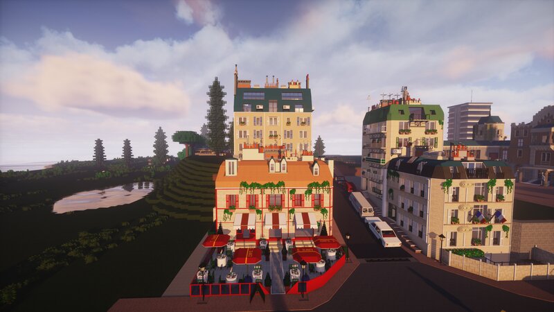 Paris Apartment Minecraft Map