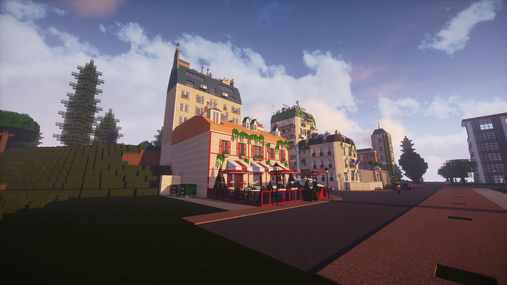 Paris Apartment Minecraft Map