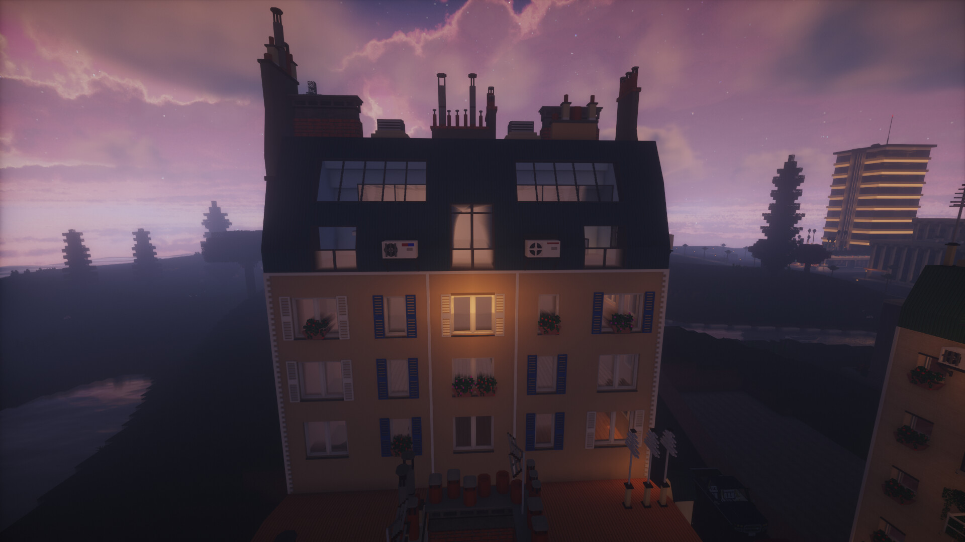 Paris Apartment Minecraft Map