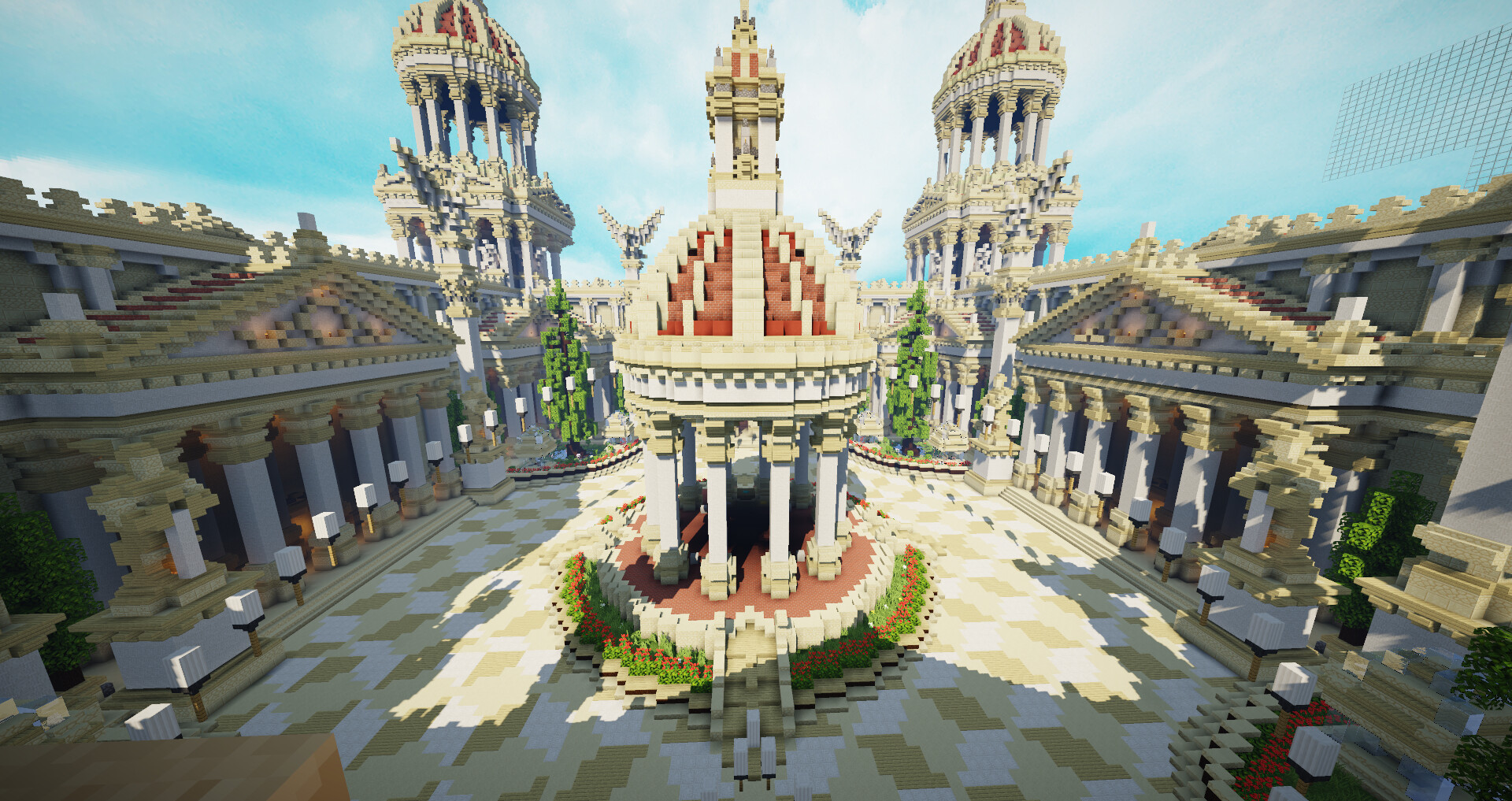 Server HUB/Lobby Greek Theme Minecraft Map
