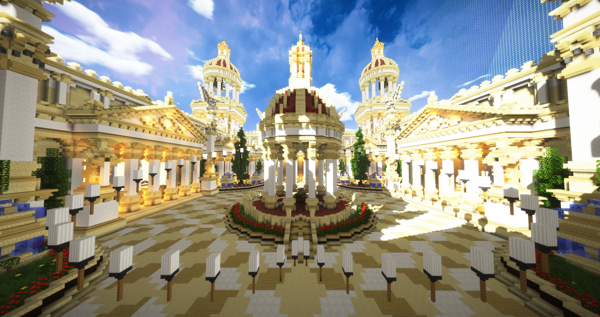 Server HUB/Lobby Greek Theme Minecraft Map