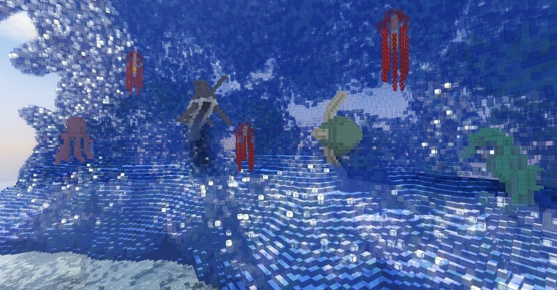 Paradise Ocean Spawn Minecraft Map