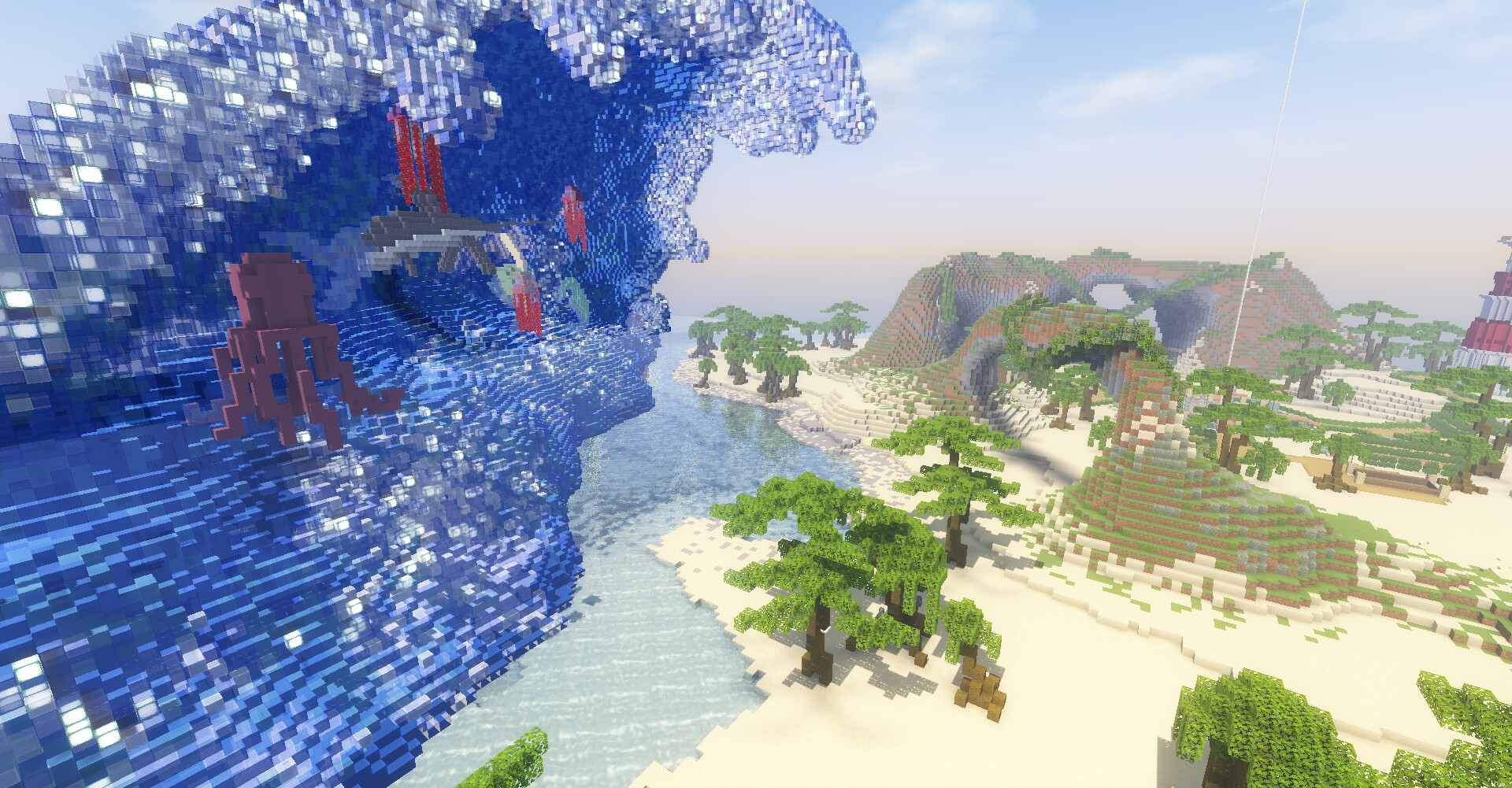 Paradise Ocean Spawn Minecraft Map