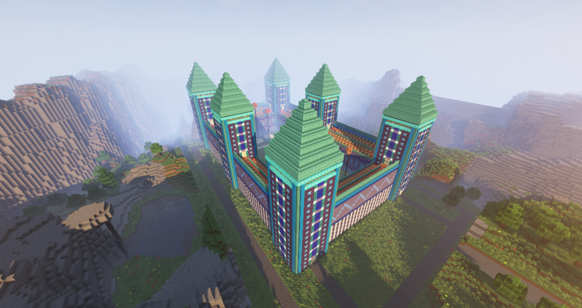 Beauxbatons Academy of Magic Minecraft Map