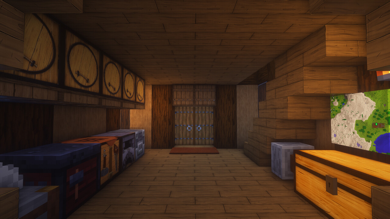 Spruce Survival House Minecraft Map