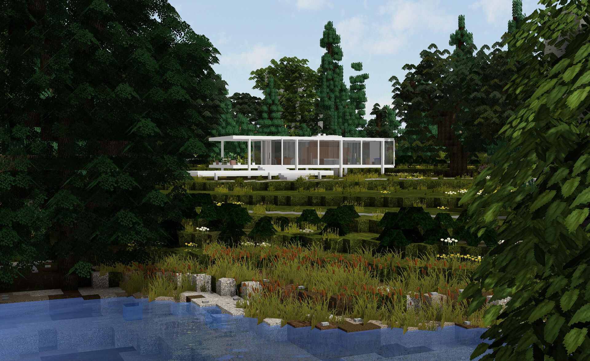 Farnsworth House | TRS Minecraft Map