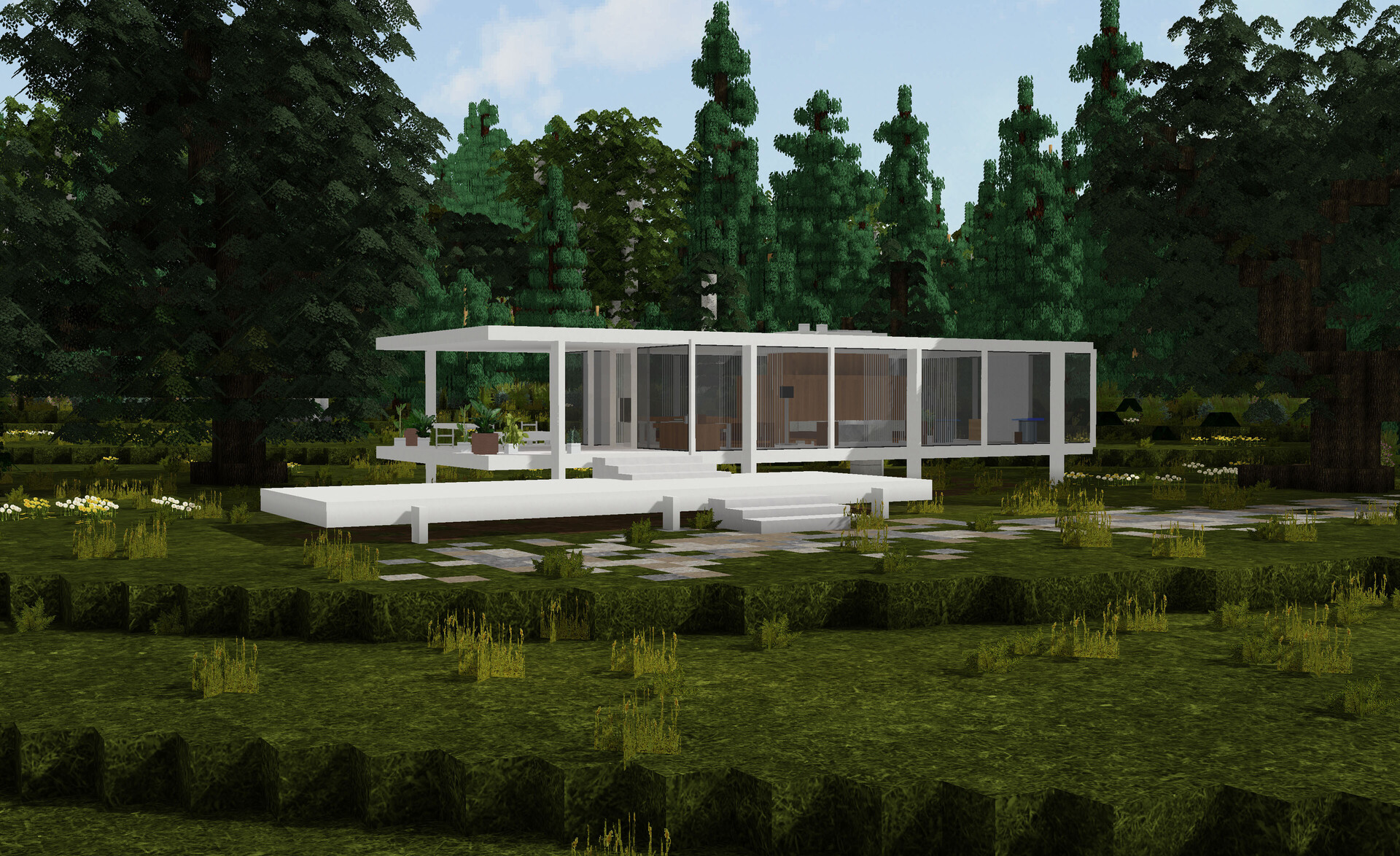 Farnsworth House | TRS Minecraft Map