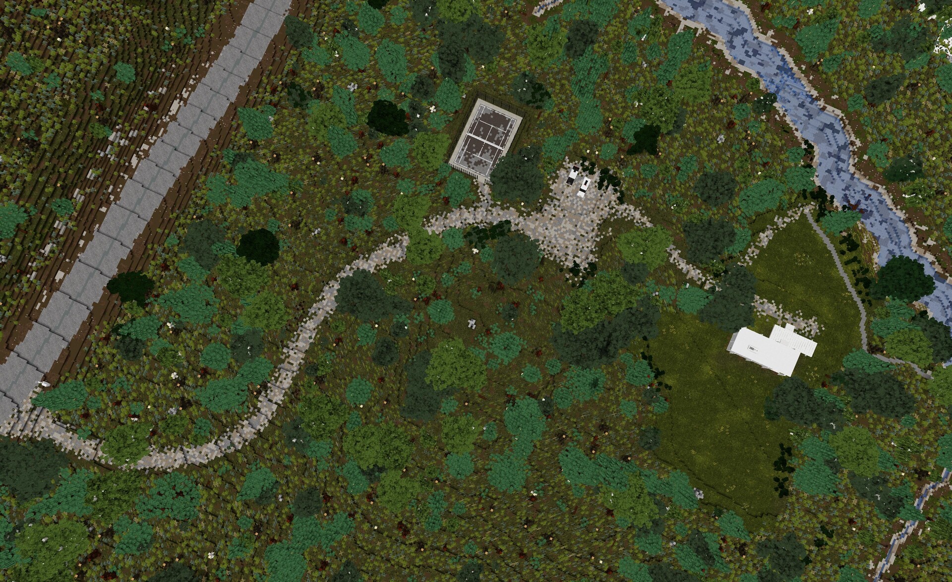 Farnsworth House | TRS Minecraft Map