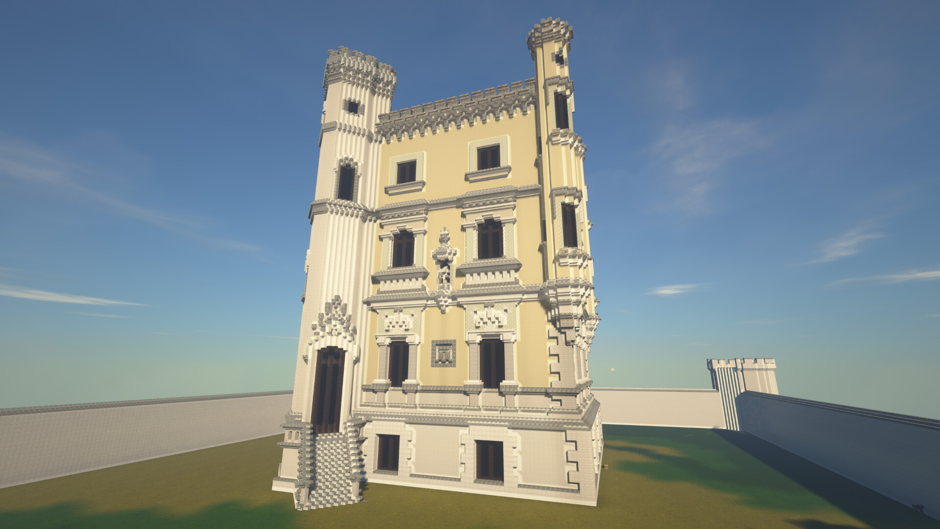 Timelapse of the Minecraft Replica of Castillo de la Isabela, Cordoba ...