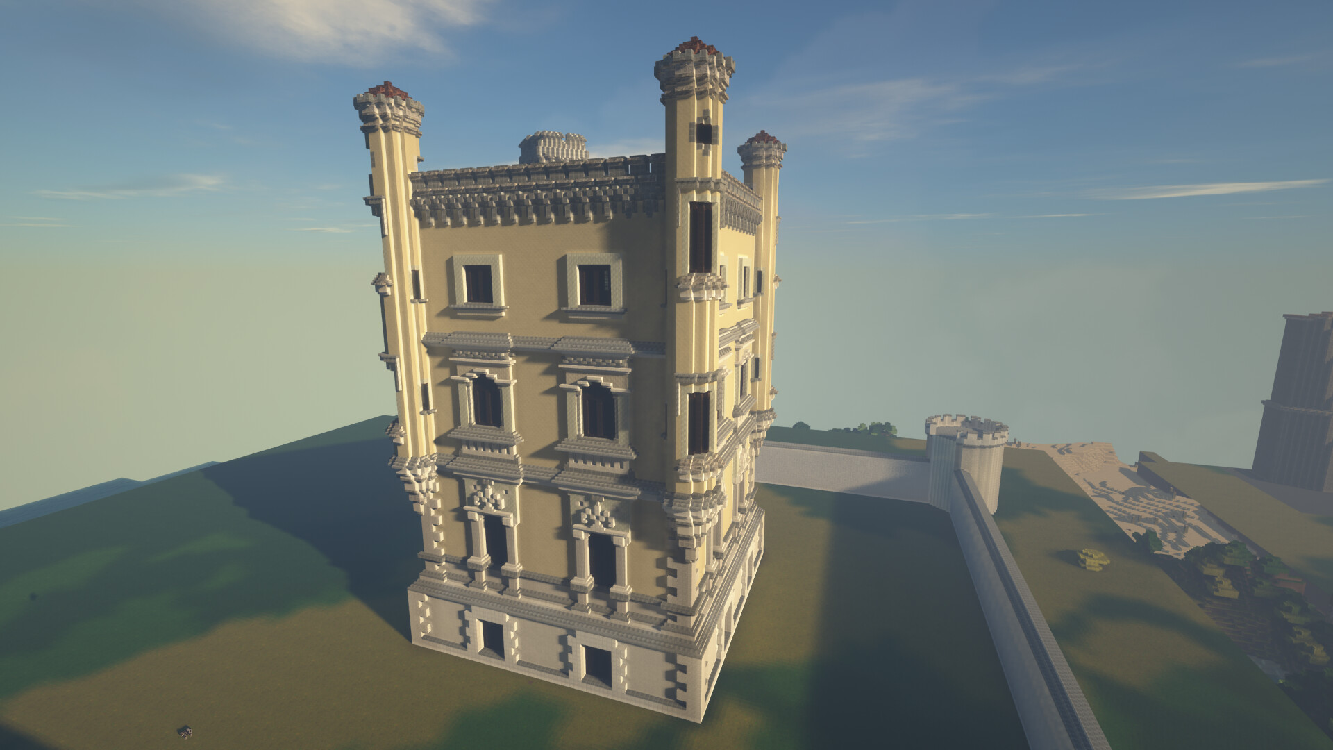 Timelapse of the Minecraft Replica of Castillo de la Isabela, Cordoba ...