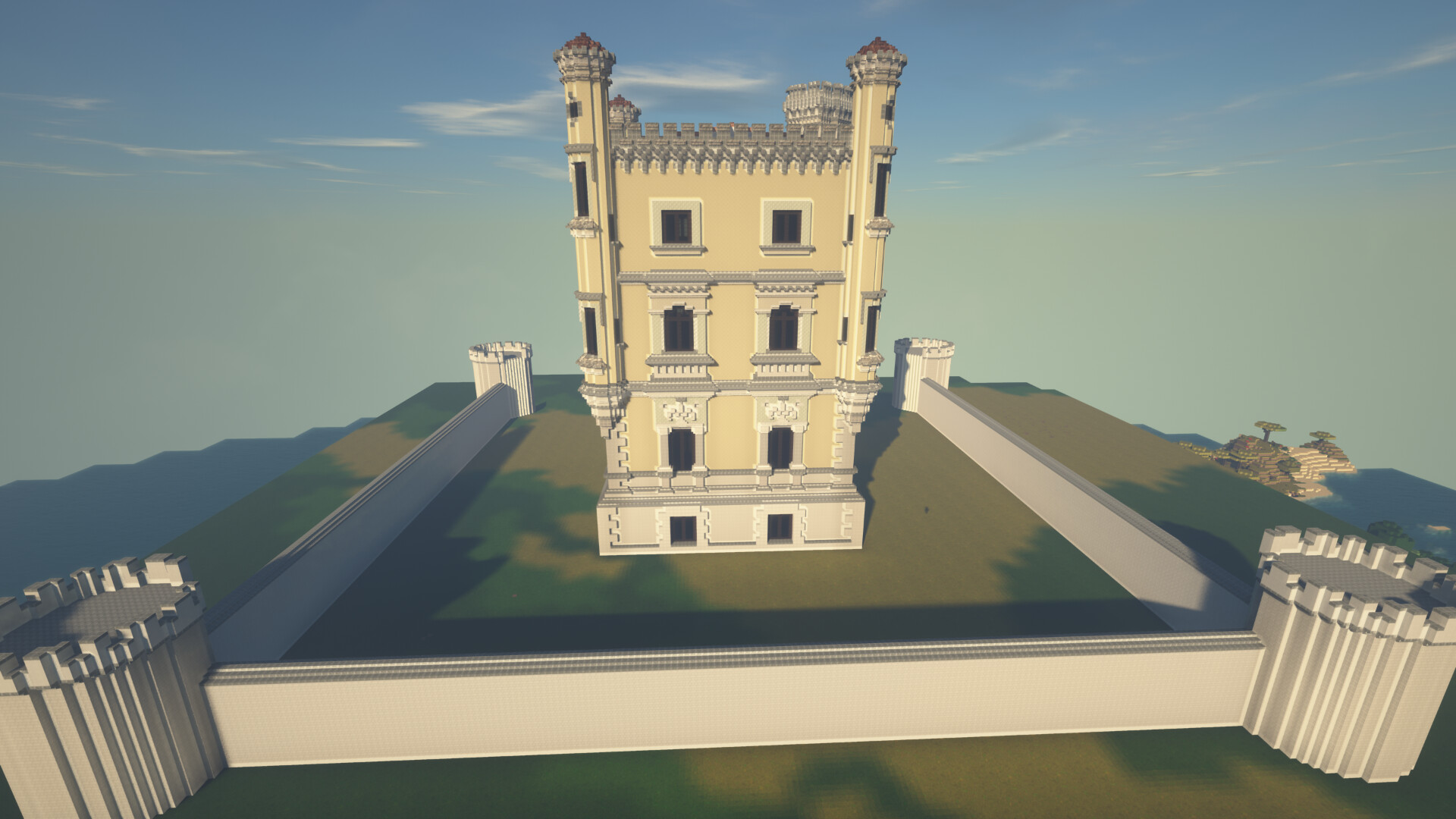 Timelapse of the Minecraft Replica of Castillo de la Isabela, Cordoba ...