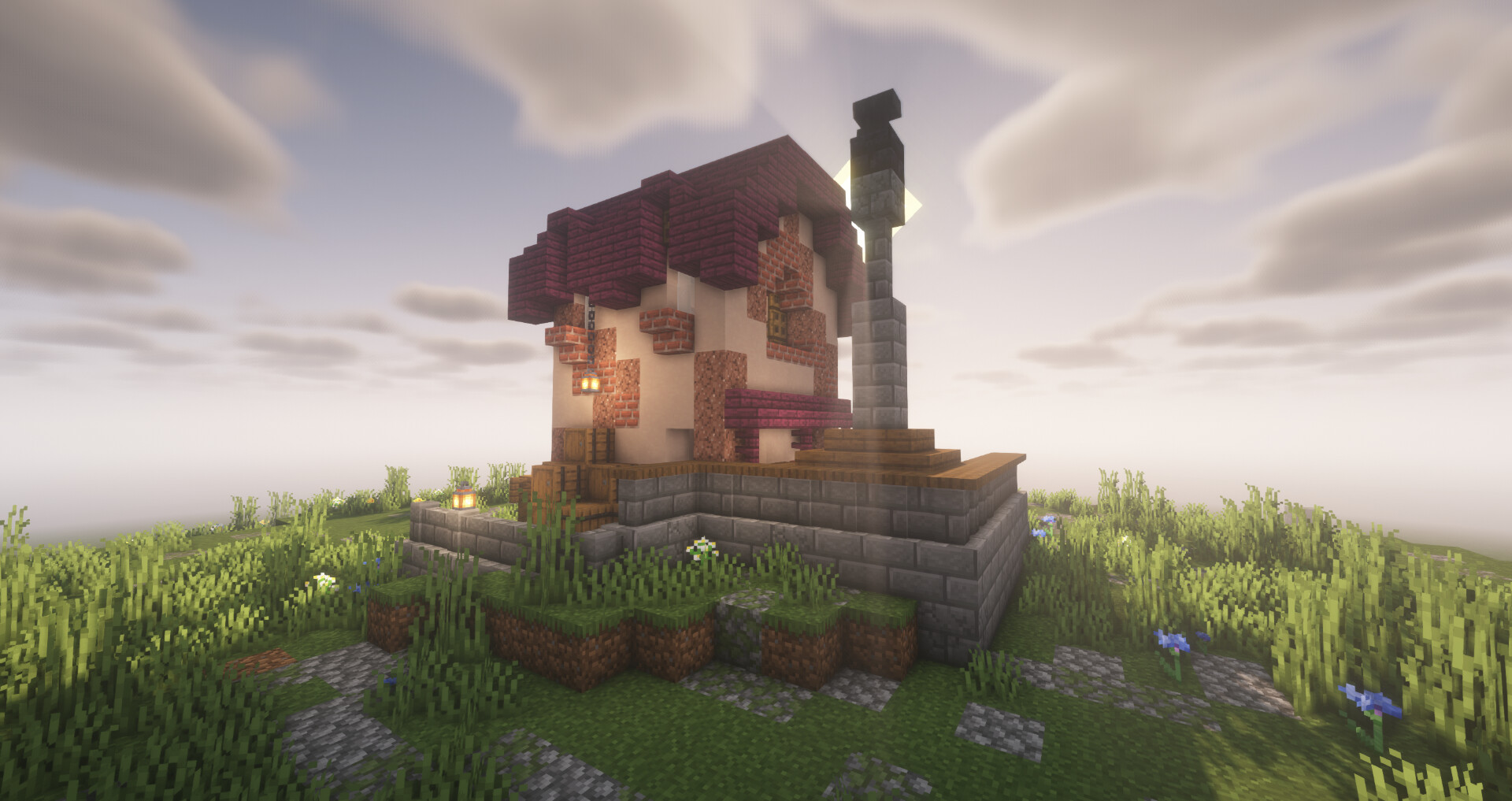Provision House, The Settlers Online inspiration by QbaQ Minecraft Map