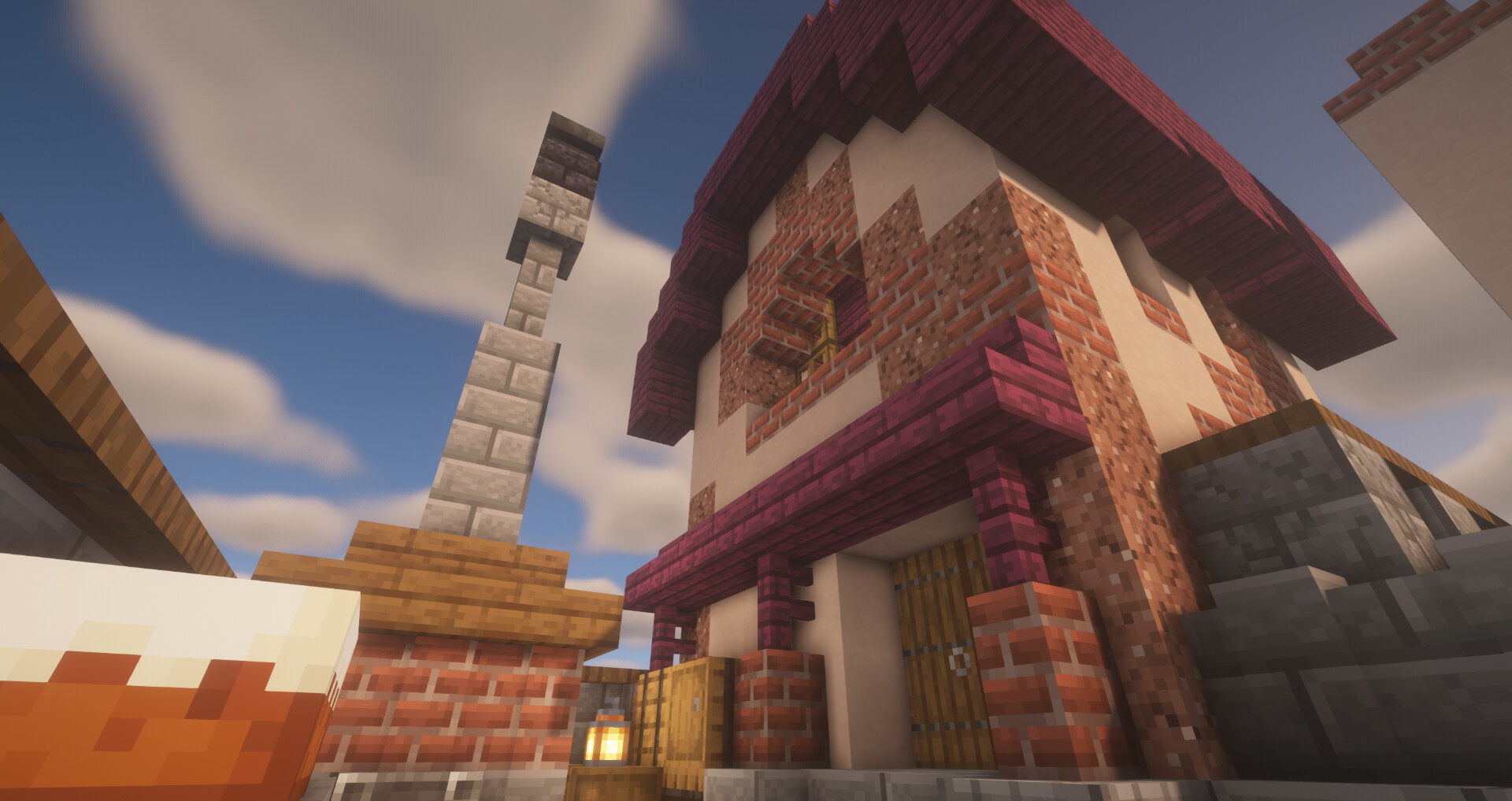 Provision House, The Settlers Online inspiration by QbaQ Minecraft Map
