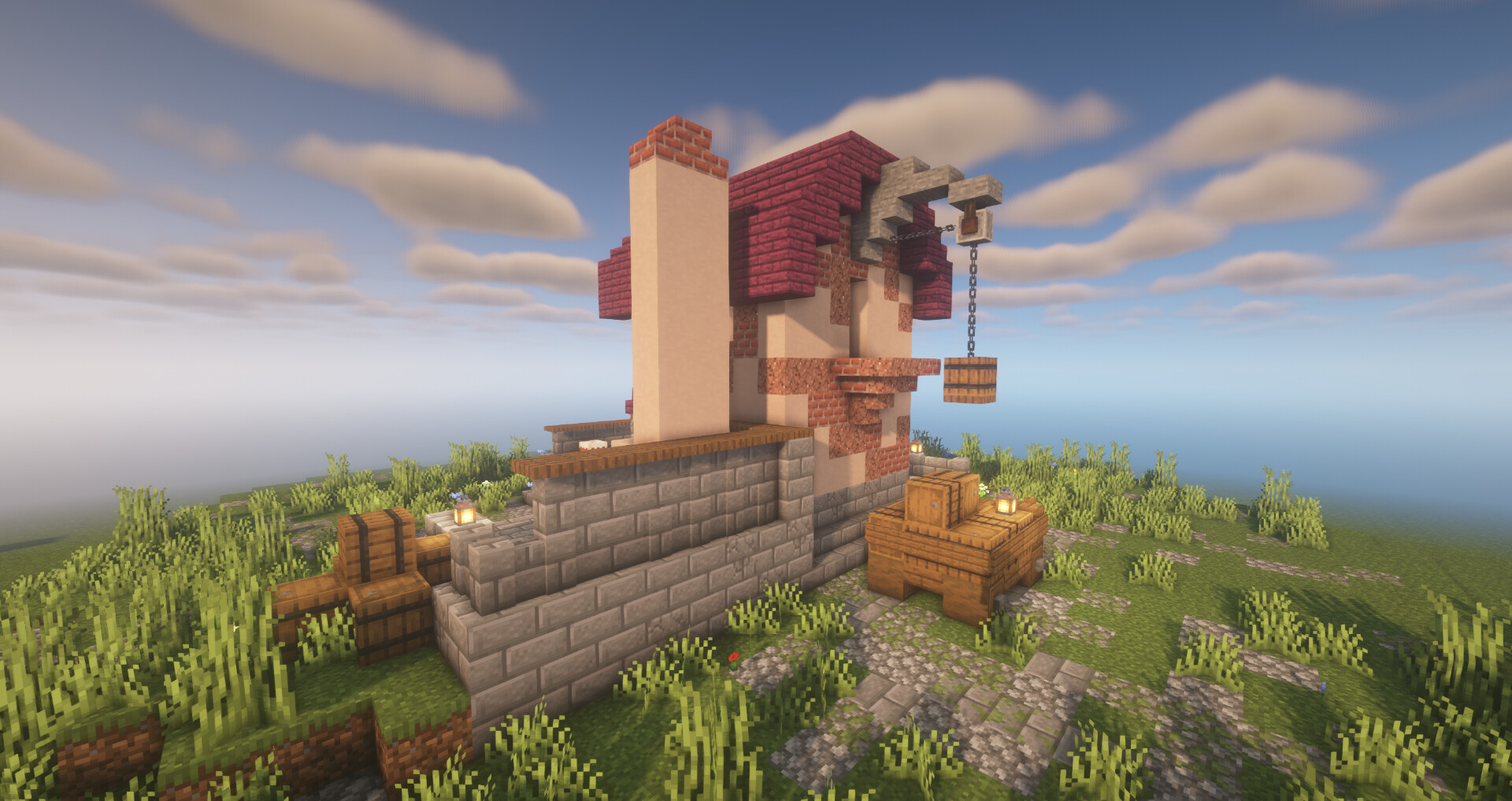 Provision House, The Settlers Online inspiration by QbaQ Minecraft Map