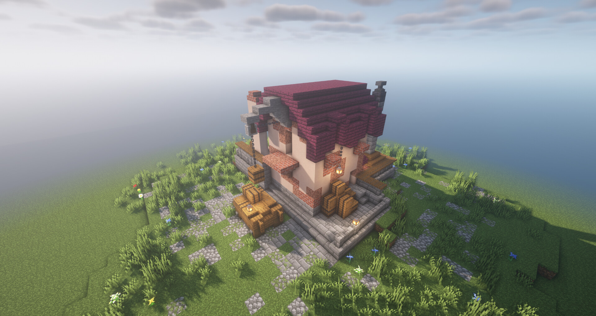 Provision House, The Settlers Online inspiration by QbaQ Minecraft Map