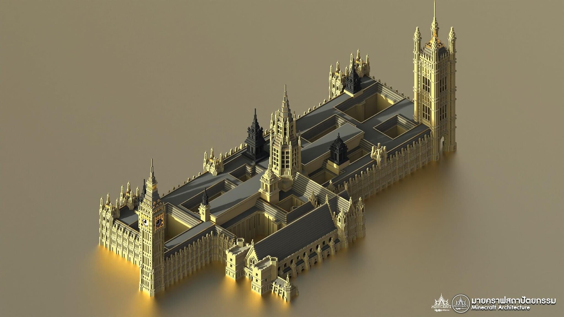 Palace of Westminster UK Minecraft Map