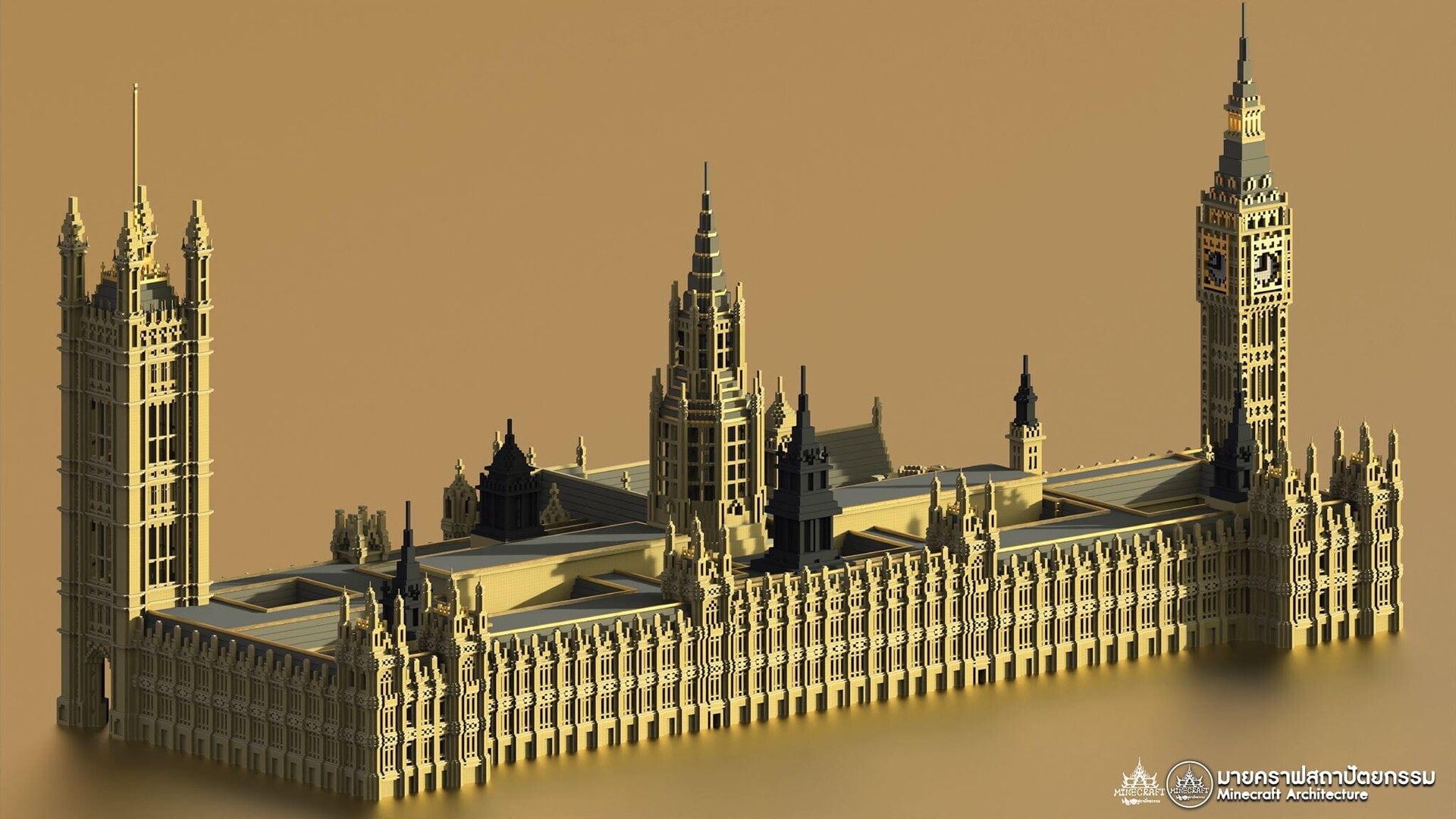 Palace of Westminster UK Minecraft Map