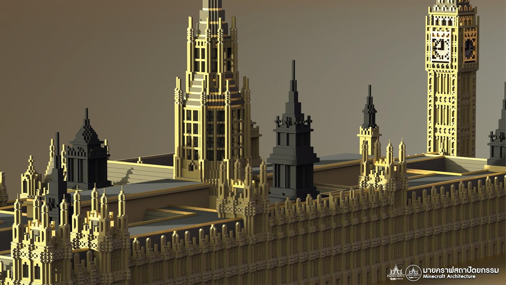 Palace of Westminster UK Minecraft Map