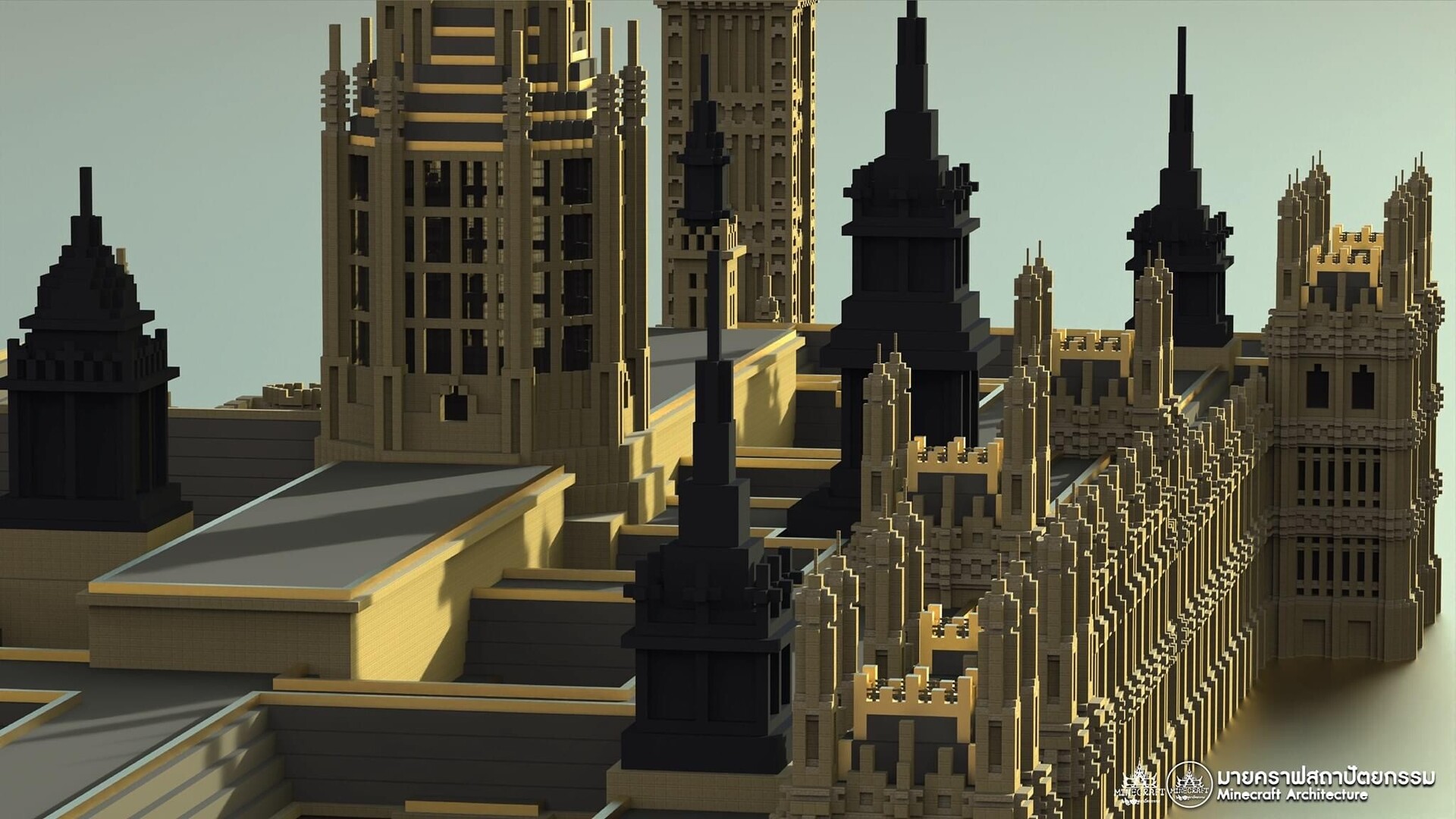 Palace of Westminster UK Minecraft Map