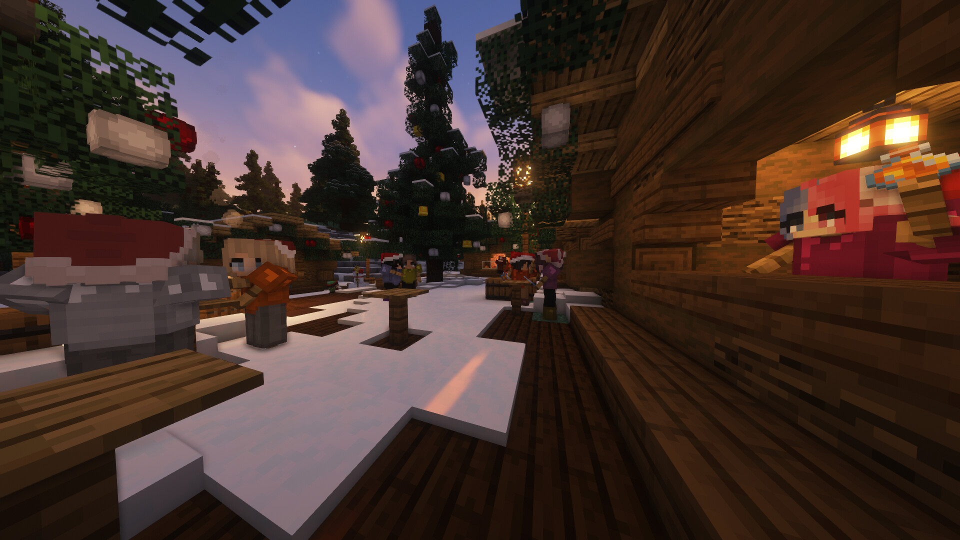 Christmas Market Minecraft Map