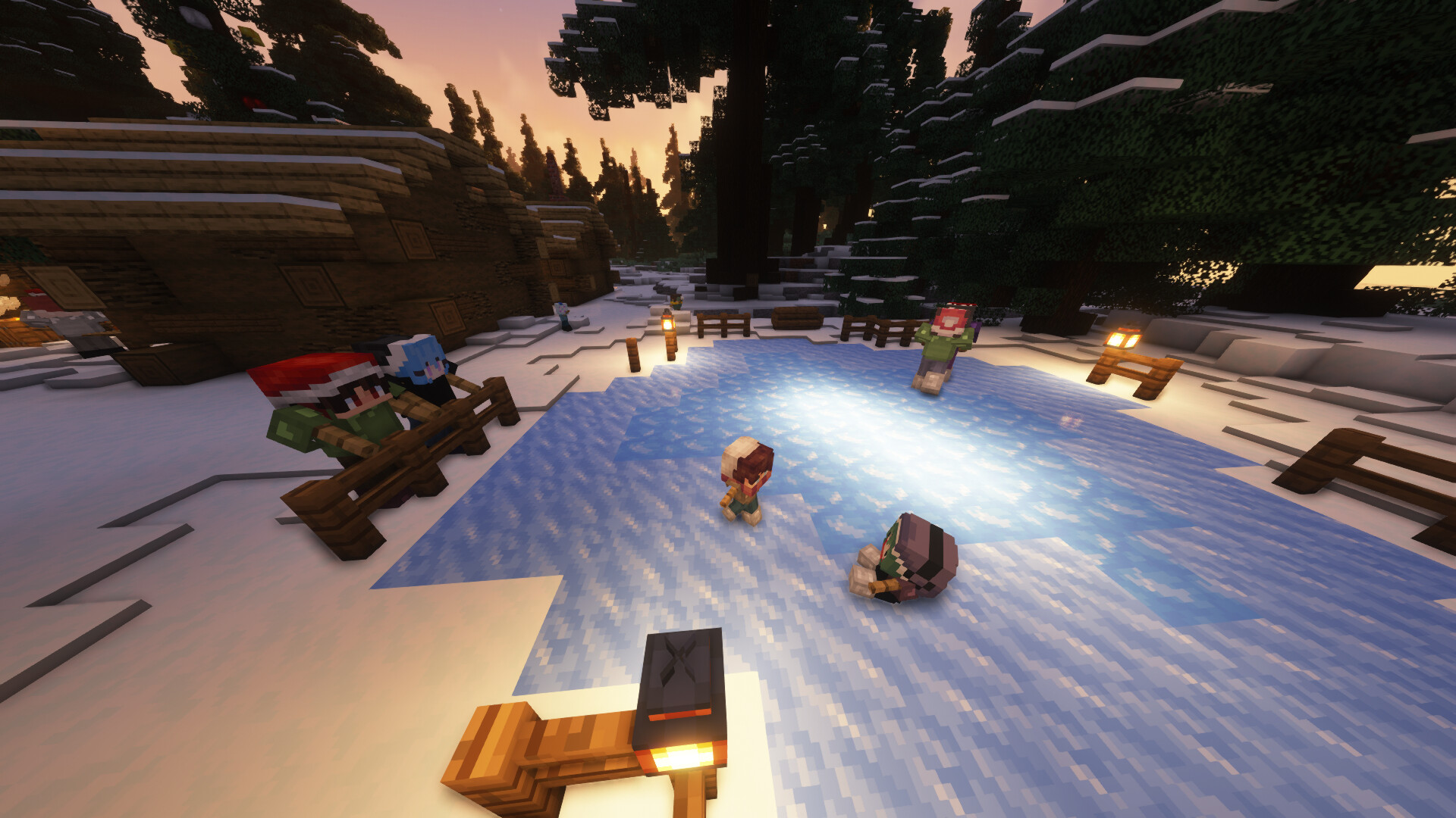 Christmas Market Minecraft Map
