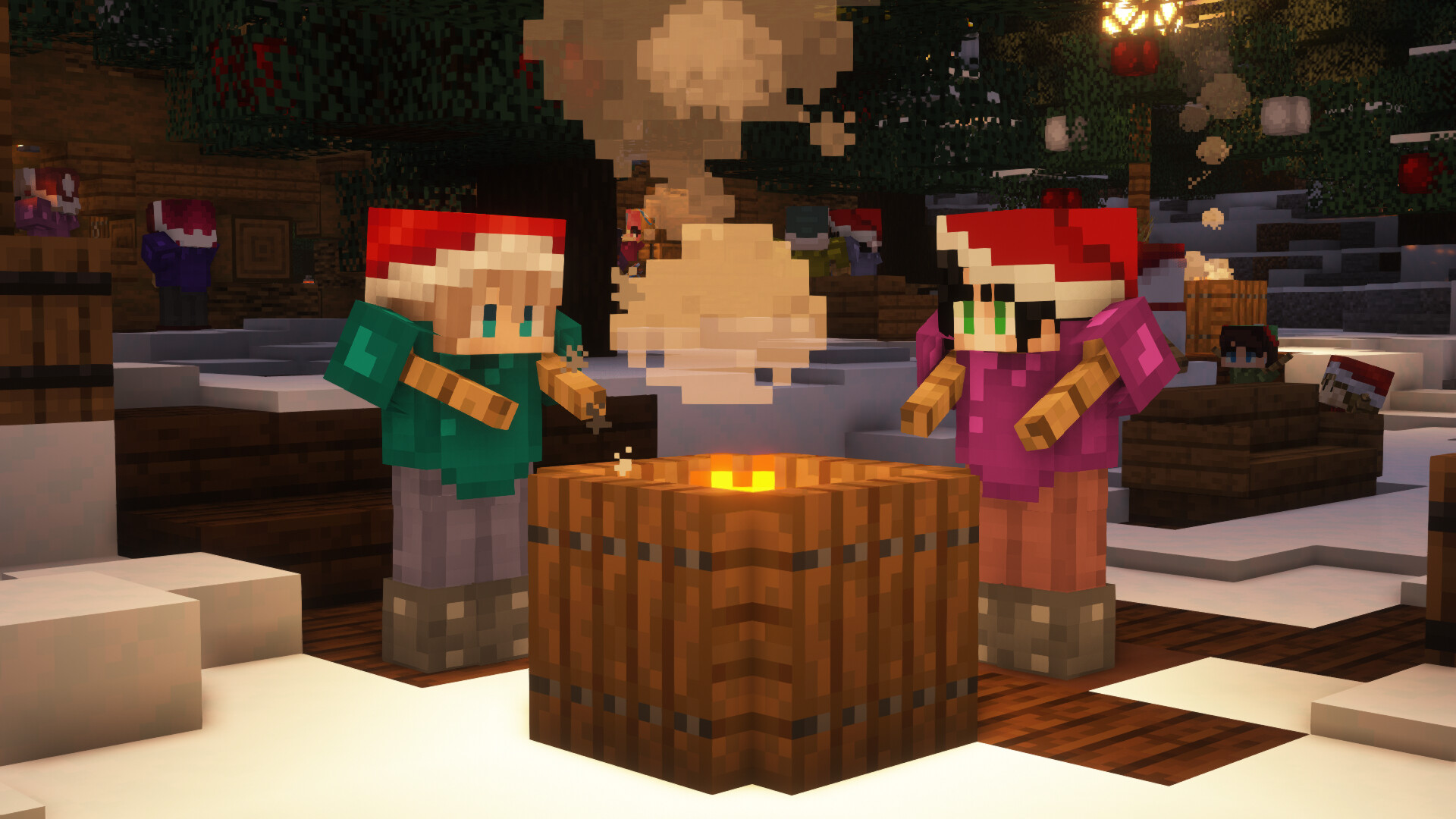 Christmas Market Minecraft Map