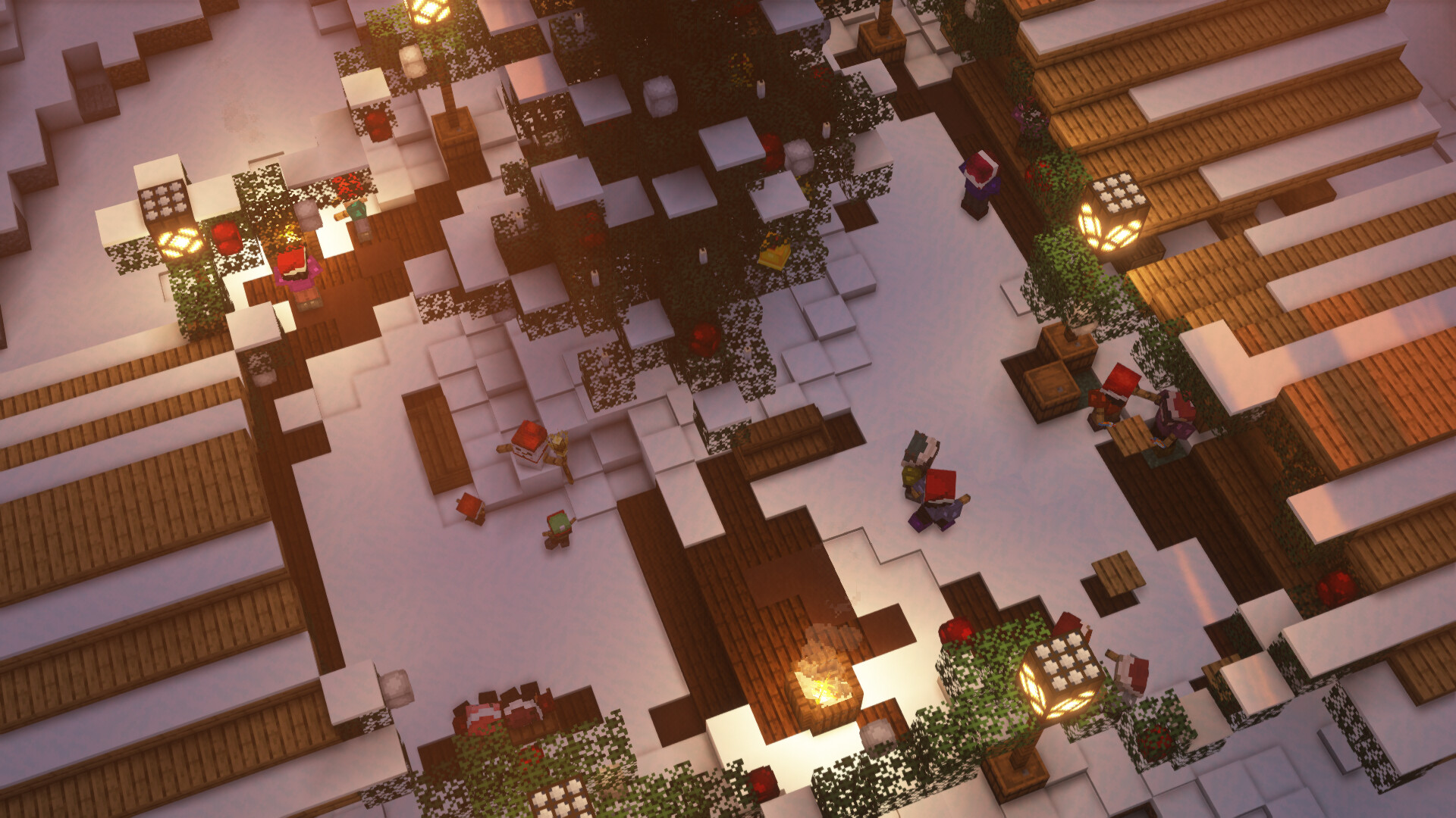Christmas Market Minecraft Map