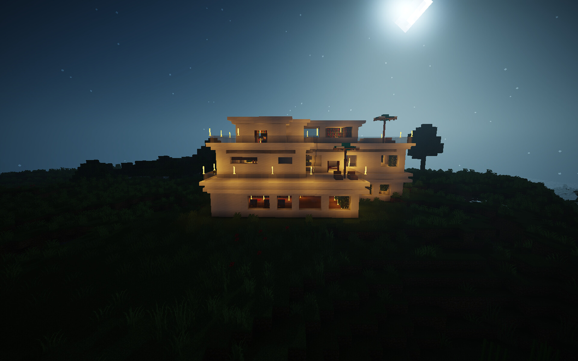 Mansión moderna Minecraft Map