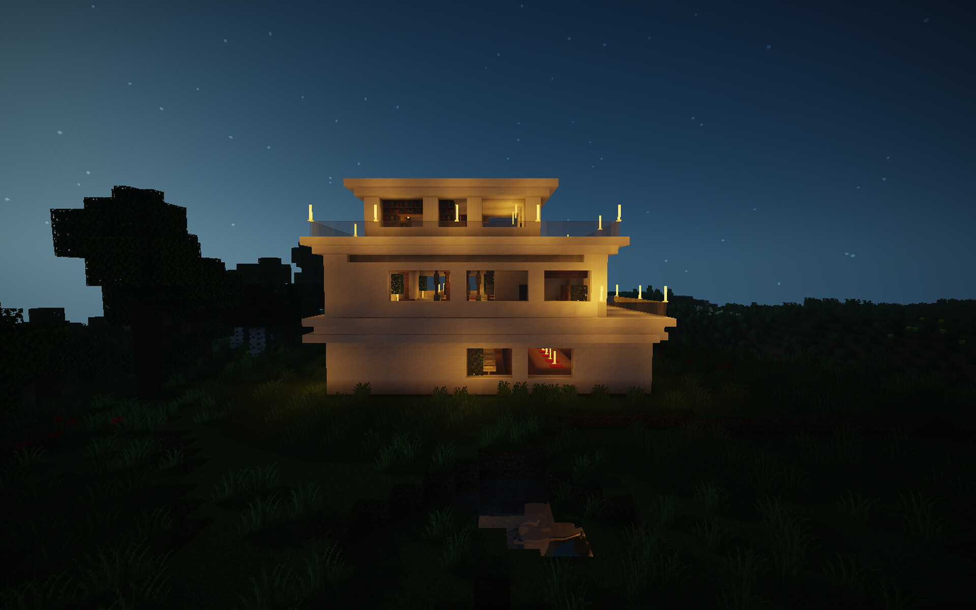 Mansión moderna Minecraft Map