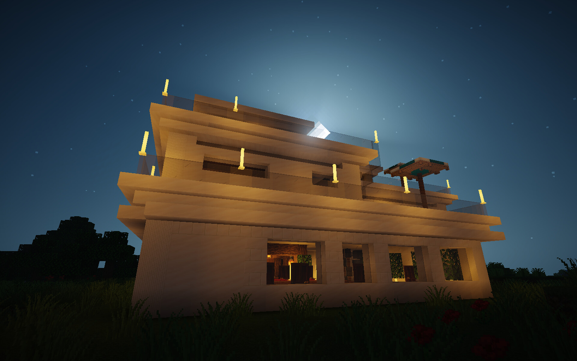 Mansión moderna Minecraft Map