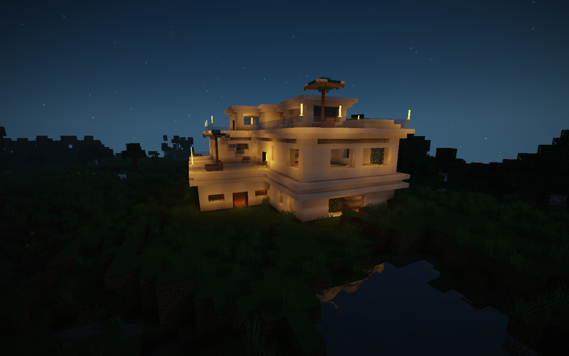 Mansión moderna Minecraft Map