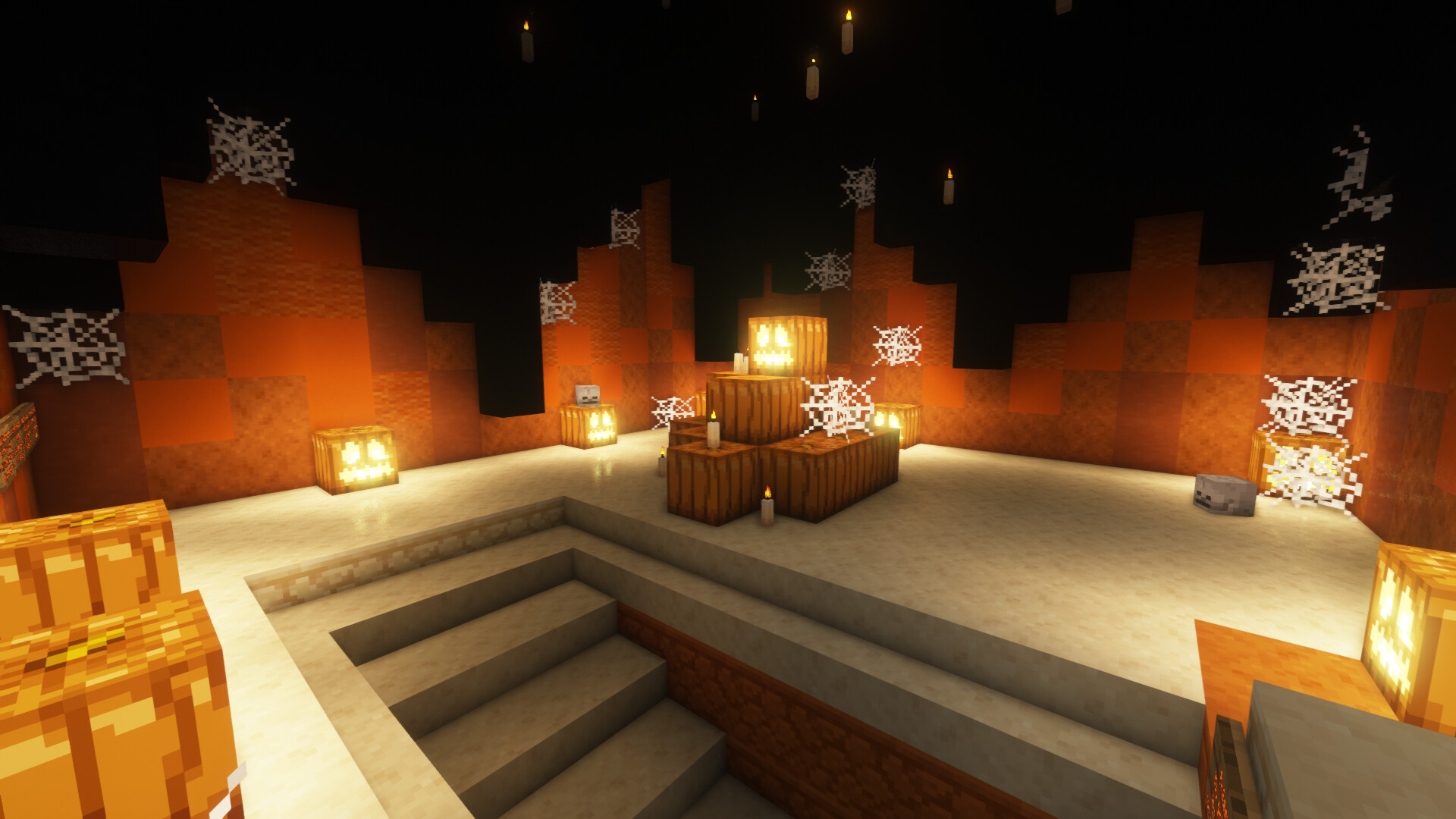Halloween themed spawn Minecraft Map
