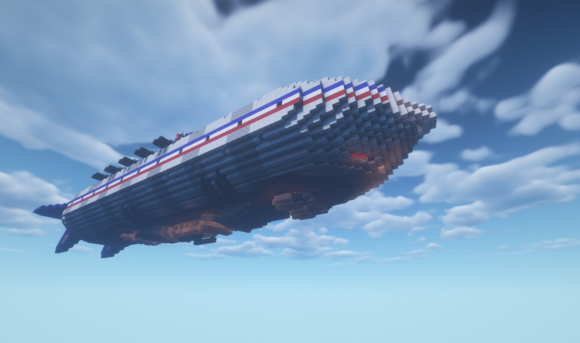 Movecraft Air Battleship - MN Bourgogne | Alsace-class Super Battleship ...