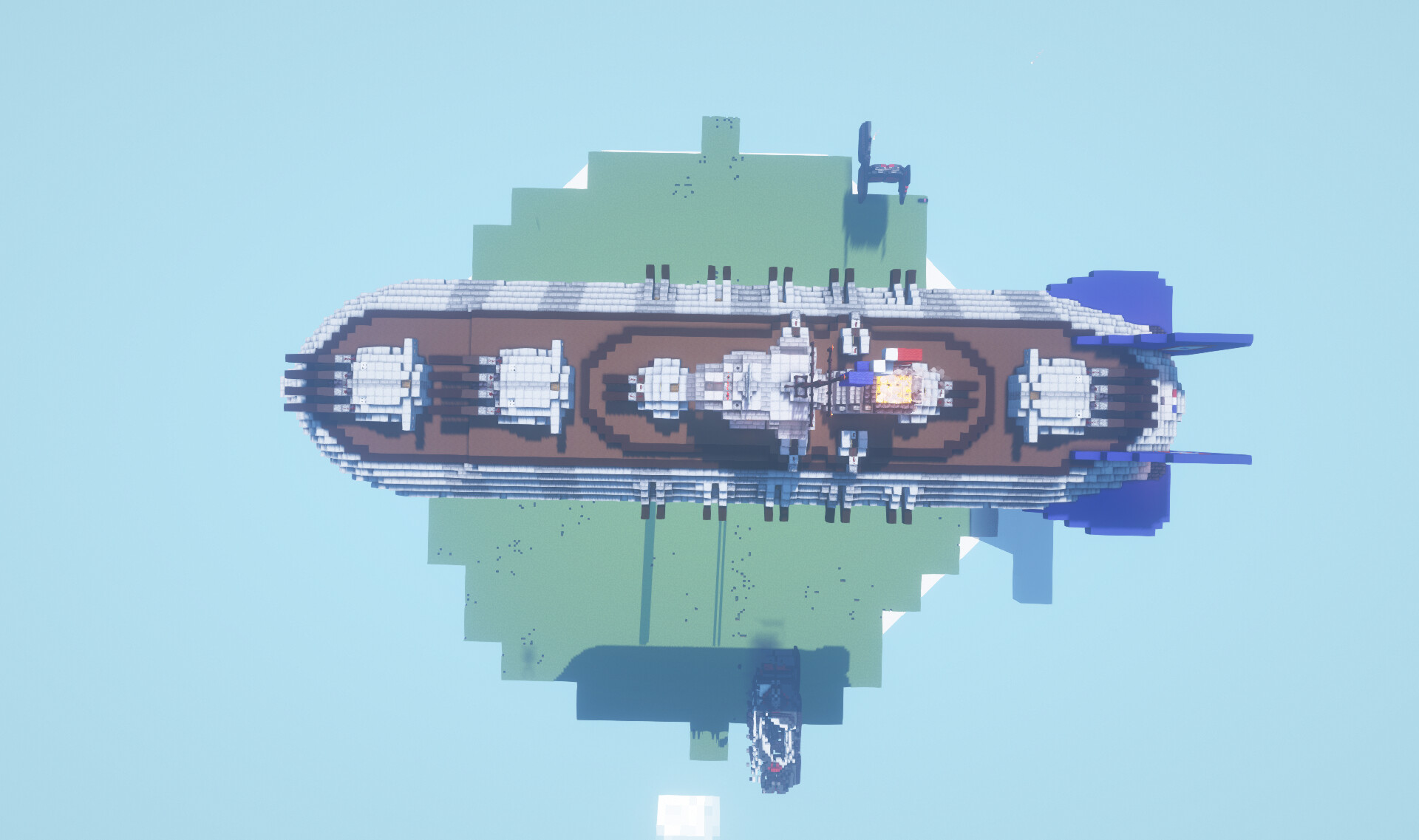 Movecraft Air Battleship - MN Bourgogne | Alsace-class Super Battleship ...