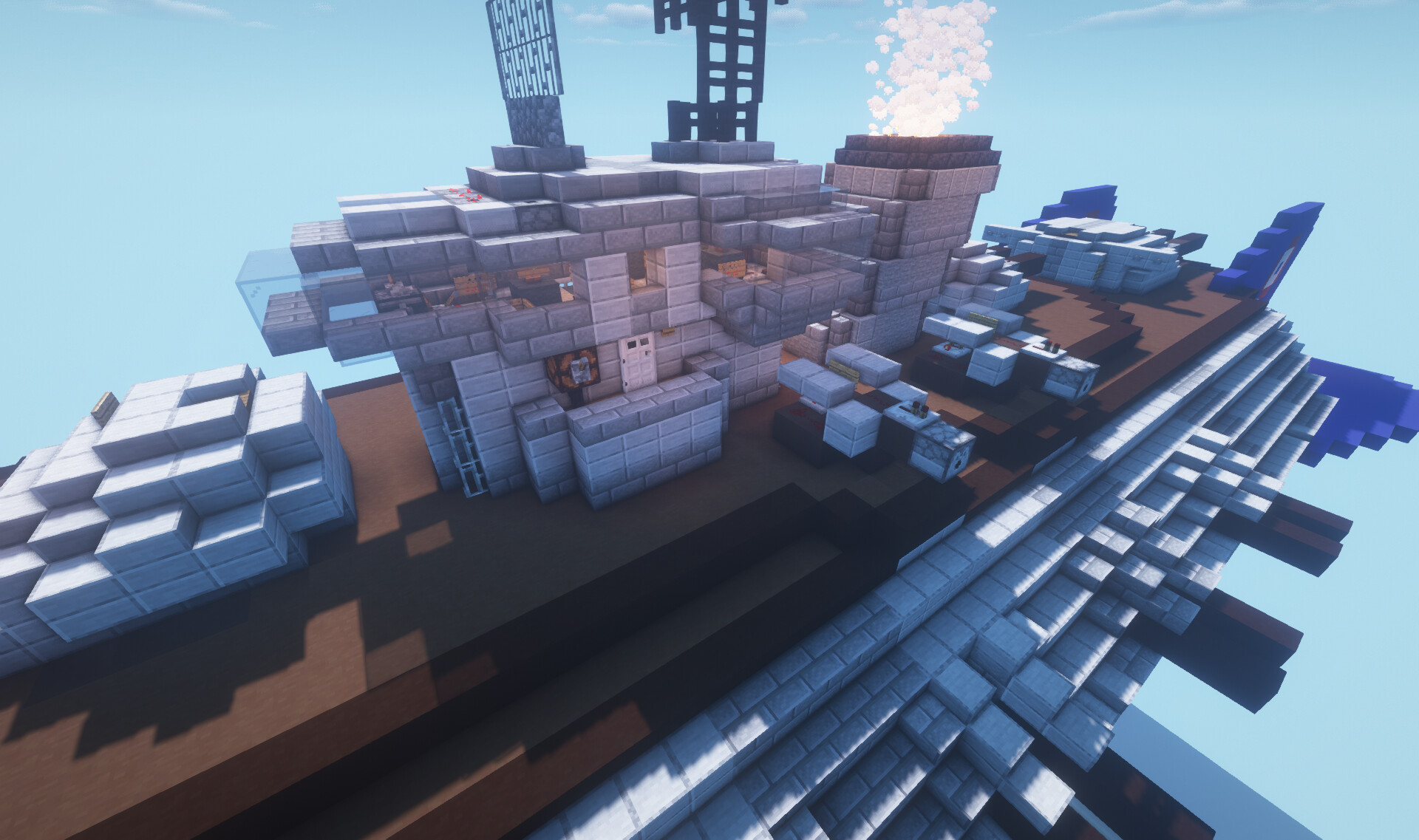 Movecraft Air Battleship - MN Bourgogne | Alsace-class Super Battleship ...