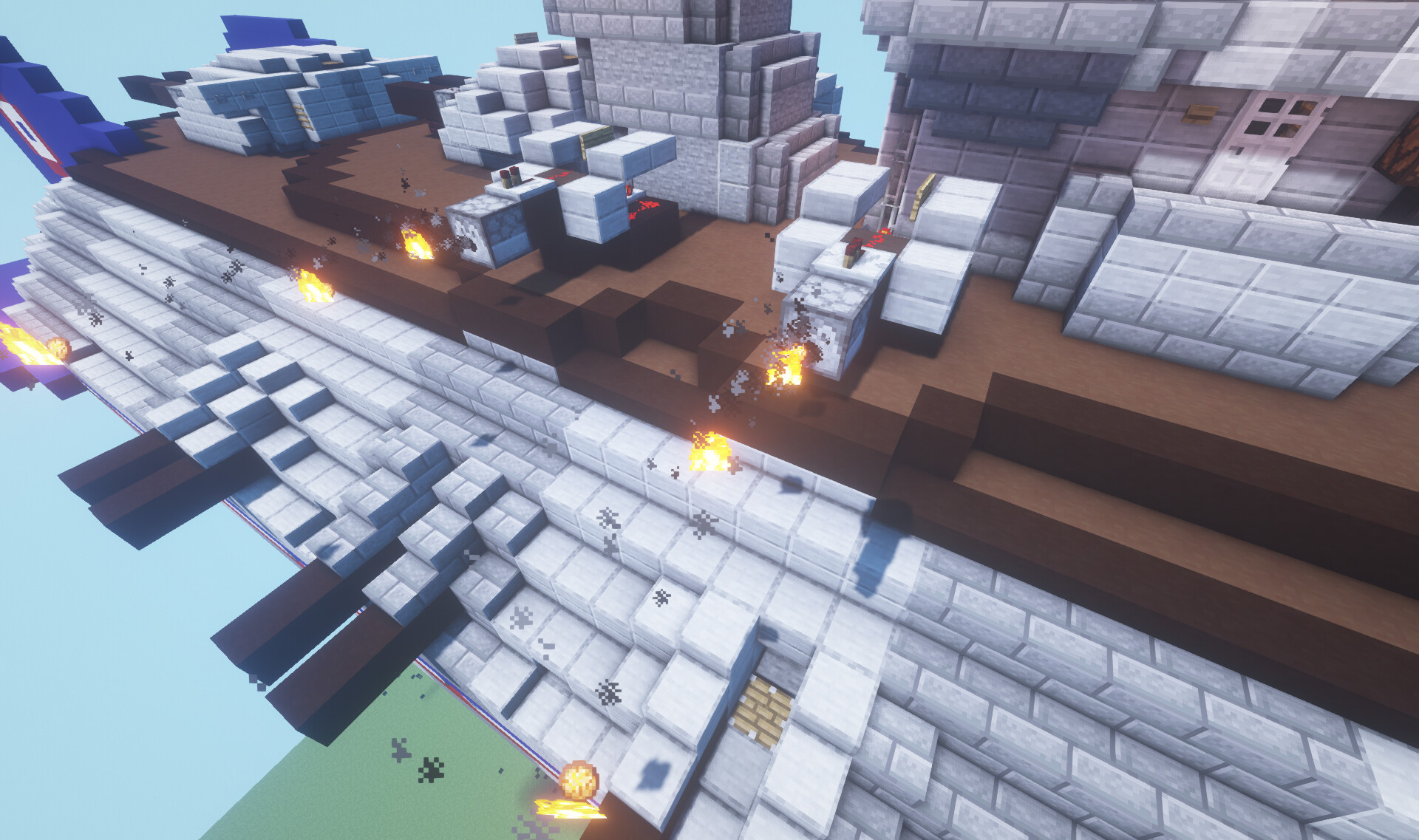 Movecraft Air Battleship - MN Bourgogne | Alsace-class Super Battleship ...