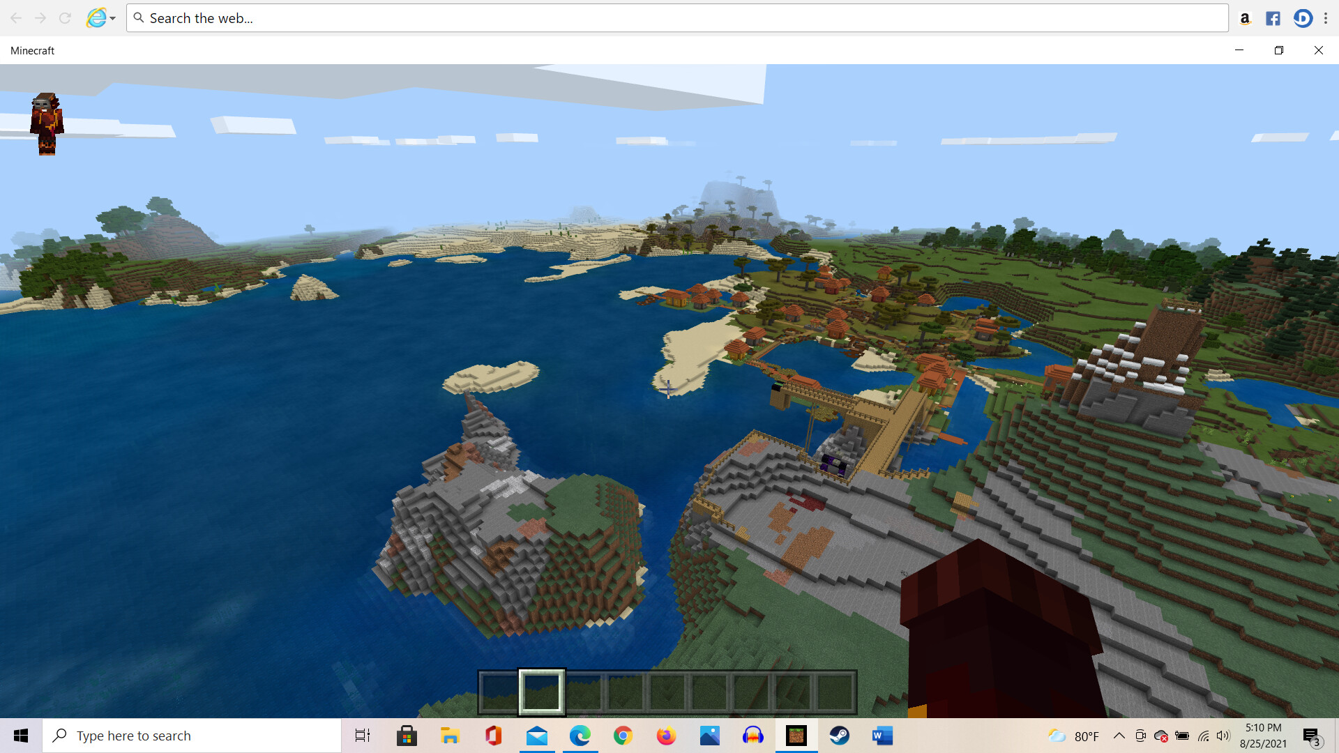 Secret base Minecraft Map