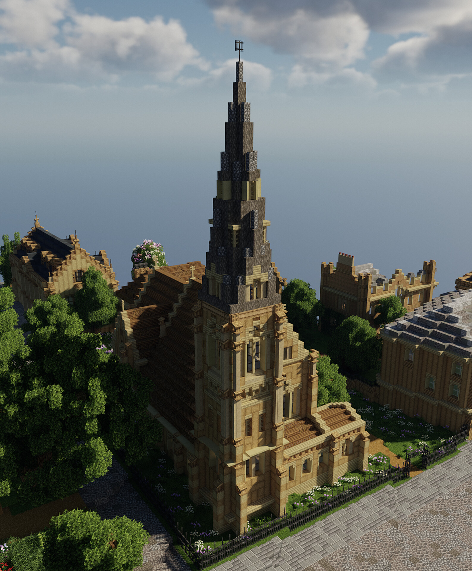 St Alban's Church, Copenhagen Minecraft Map