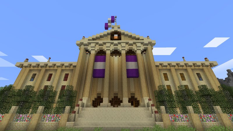 Neoclassical Capitol Building Minecraft Map