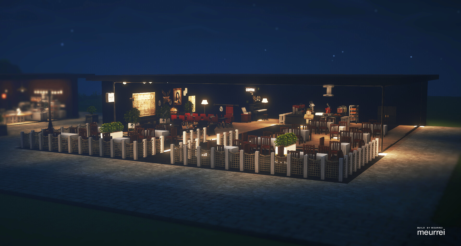 [Cocricot] Modern Cafe Restaurant #2 Minecraft Map