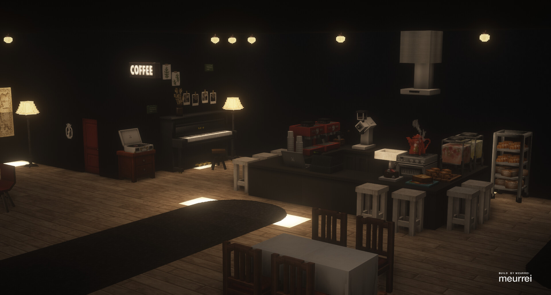 [Cocricot] Modern Cafe Restaurant #2 Minecraft Map