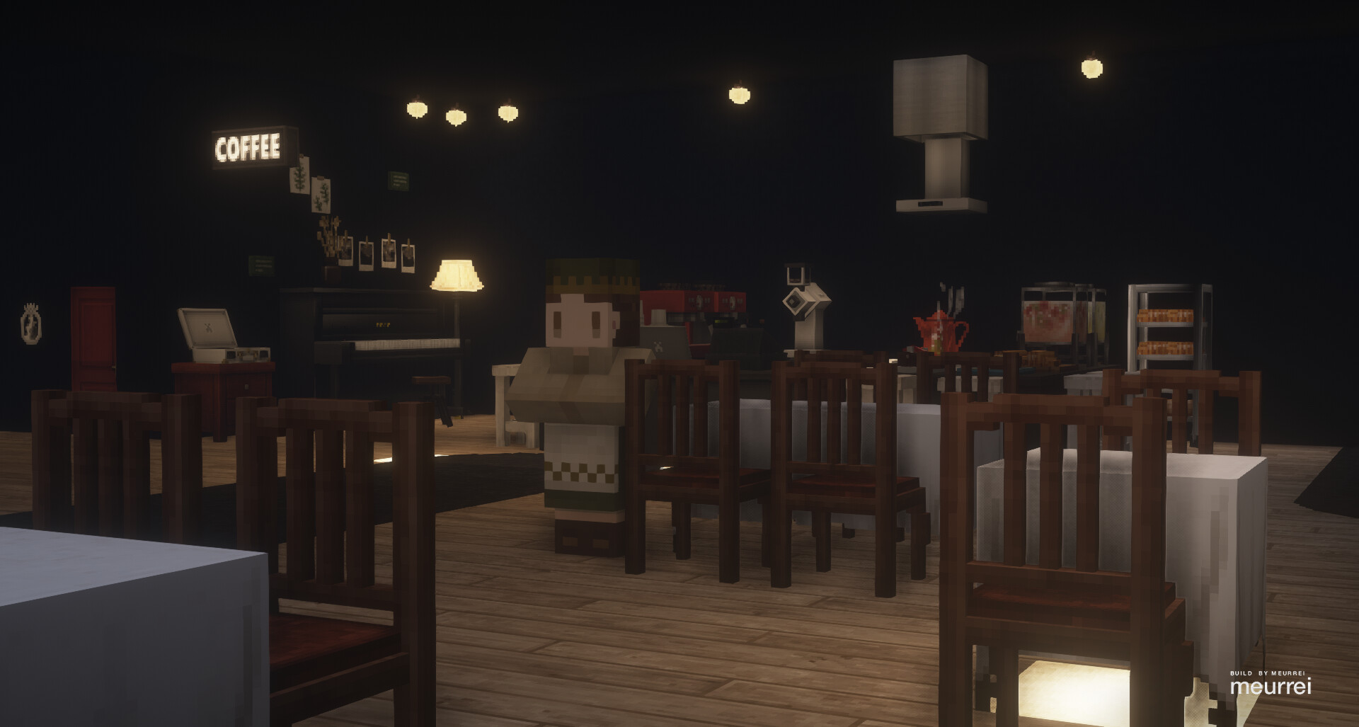 [Cocricot] Modern Cafe Restaurant #2 Minecraft Map