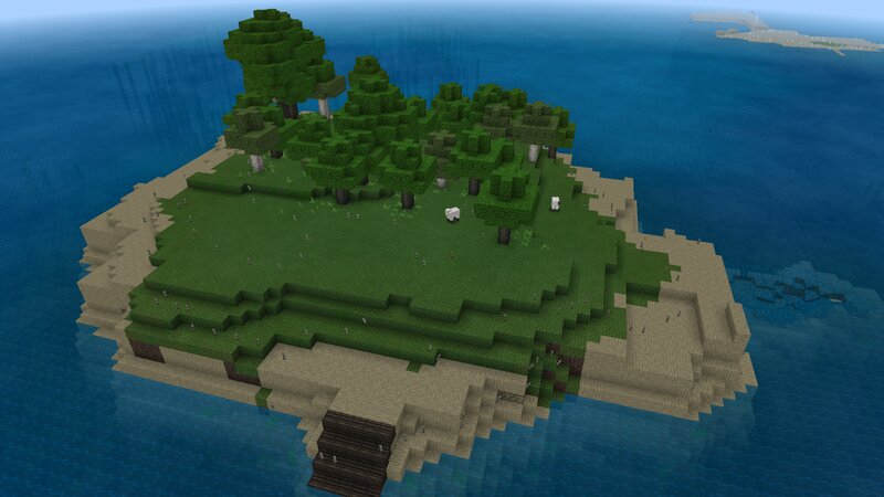 Deserted island creative v1.20 Minecraft Map