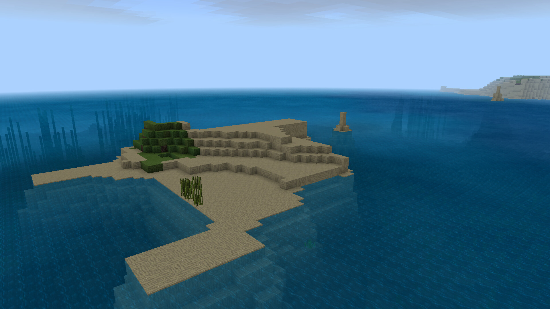 Deserted island creative v1.20 Minecraft Map