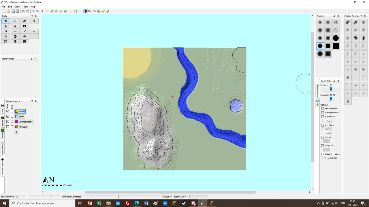 In the north... Minecraft Map