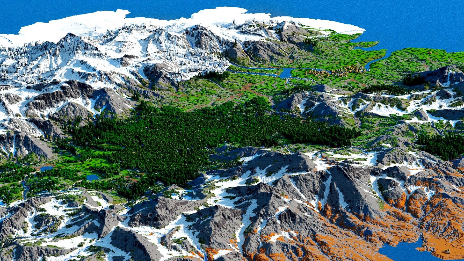 Nostrelio - The Red Alpine Valley (4k, Download, 1.12 & 1.16+, Java & Bedrock, Realistic ...