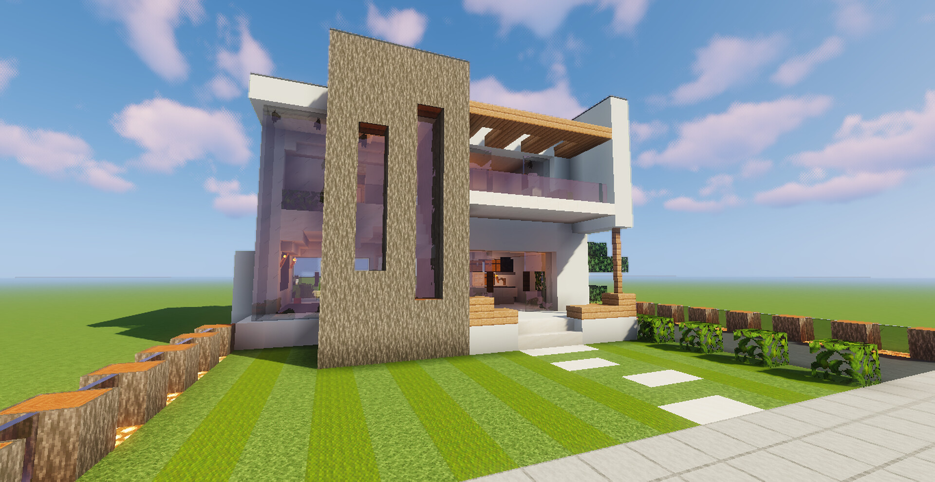Modern House #91 (Map + Schematic) Minecraft Map