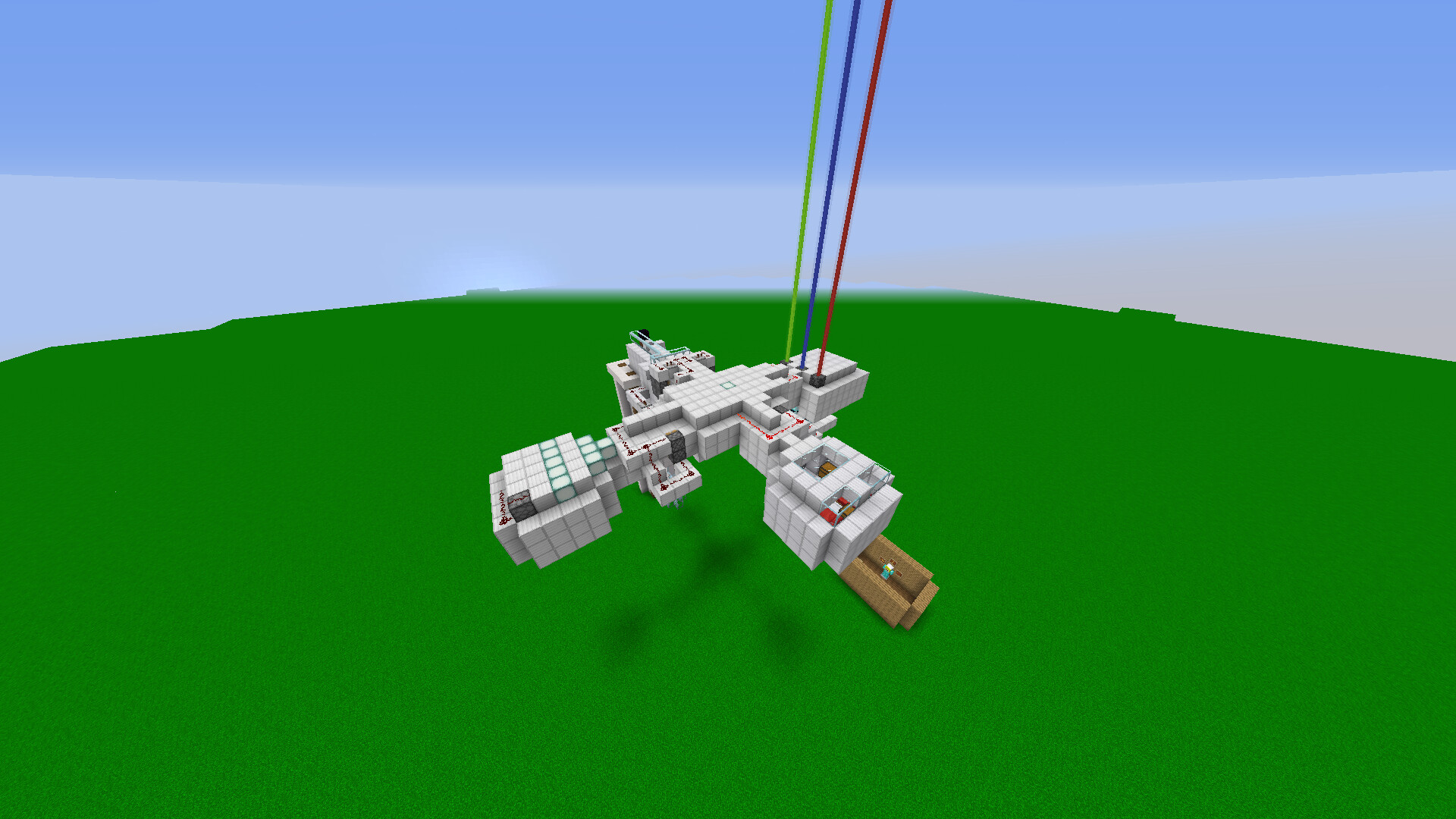 Simple redstone base Minecraft Map