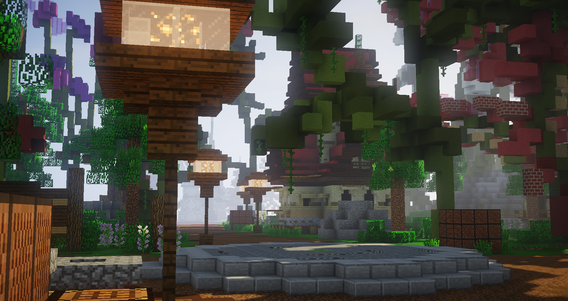 MAGICAL FOREST HCF SPAWN Minecraft Map